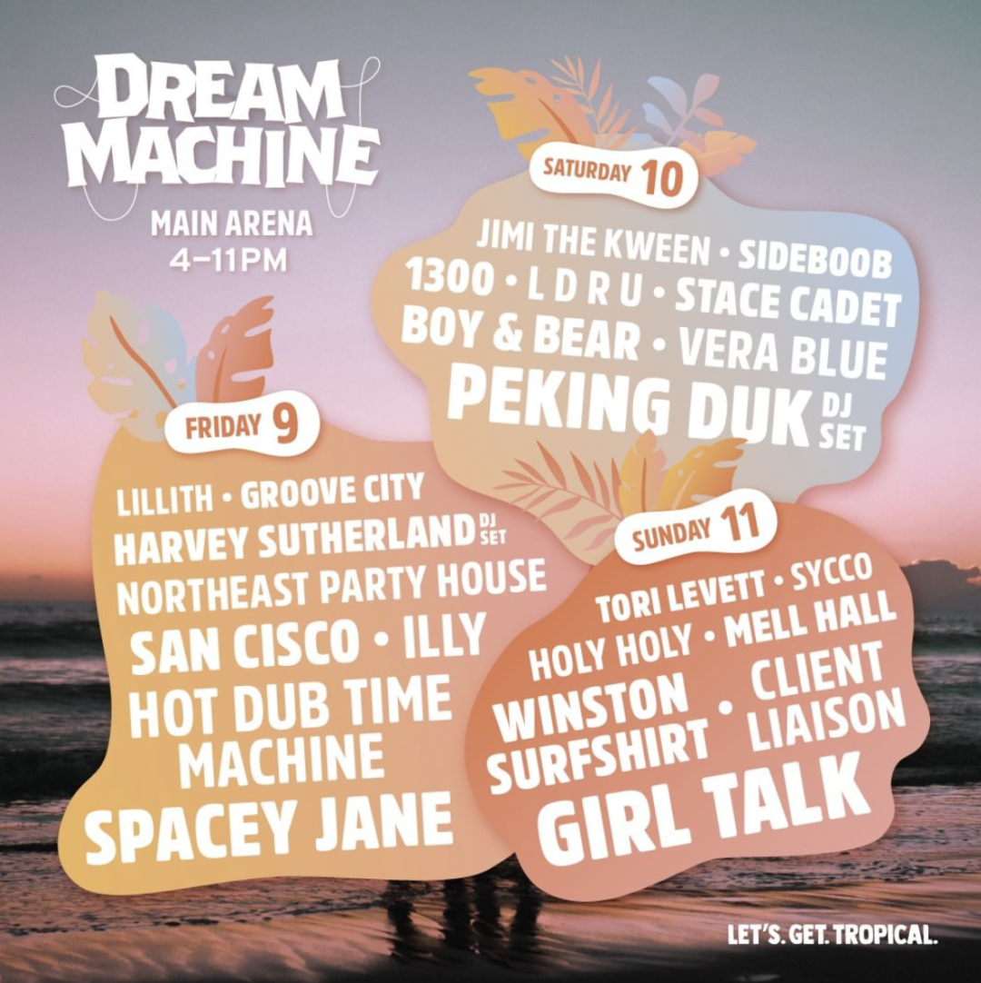 Dream Machine Bali: Music Festival in Nusa Dua (8 - 12 Jun 2023)